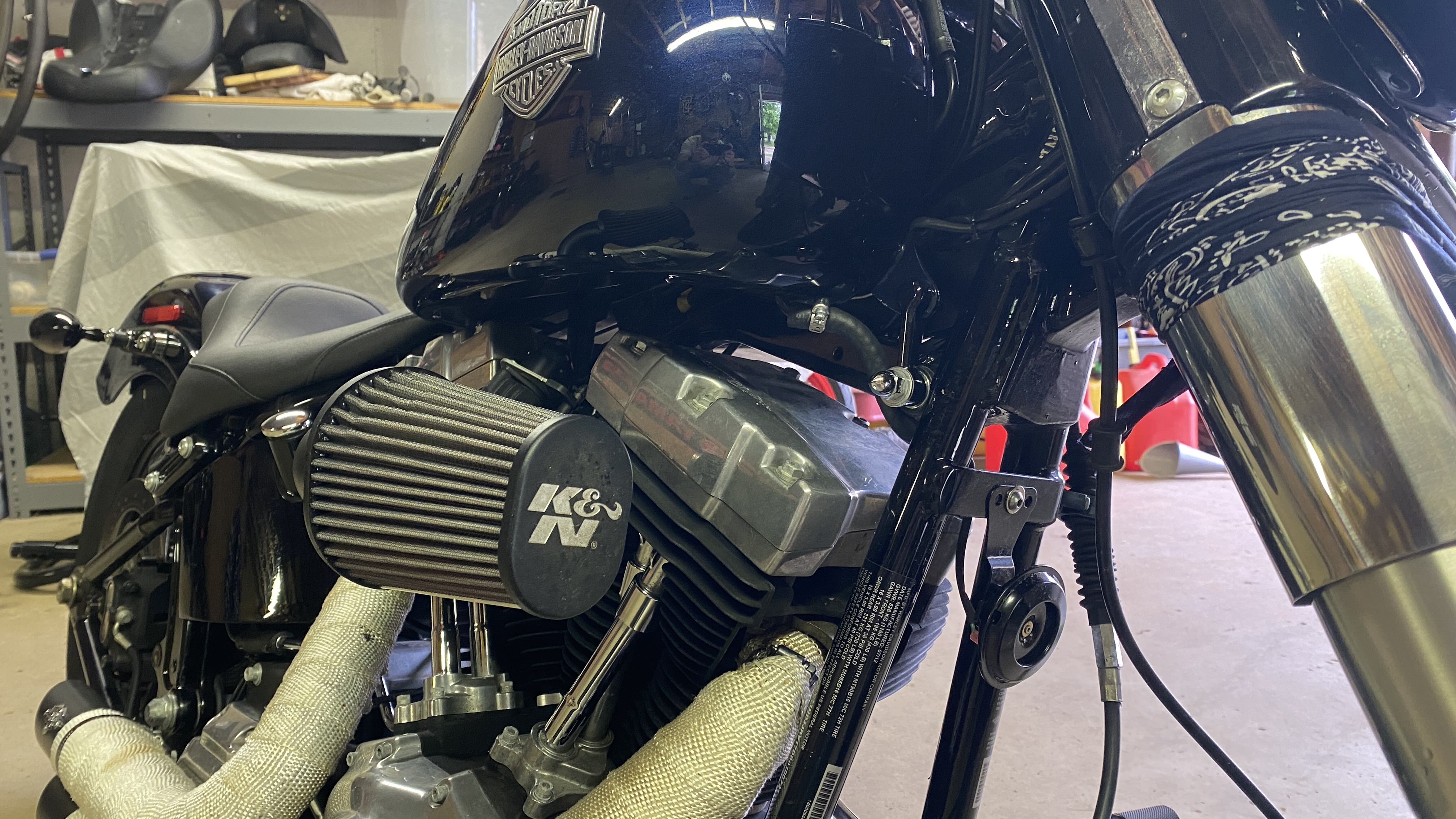 2 Inch Tank Lift Kit Harley-Davidson Motorcycle Softail Models DK Custom