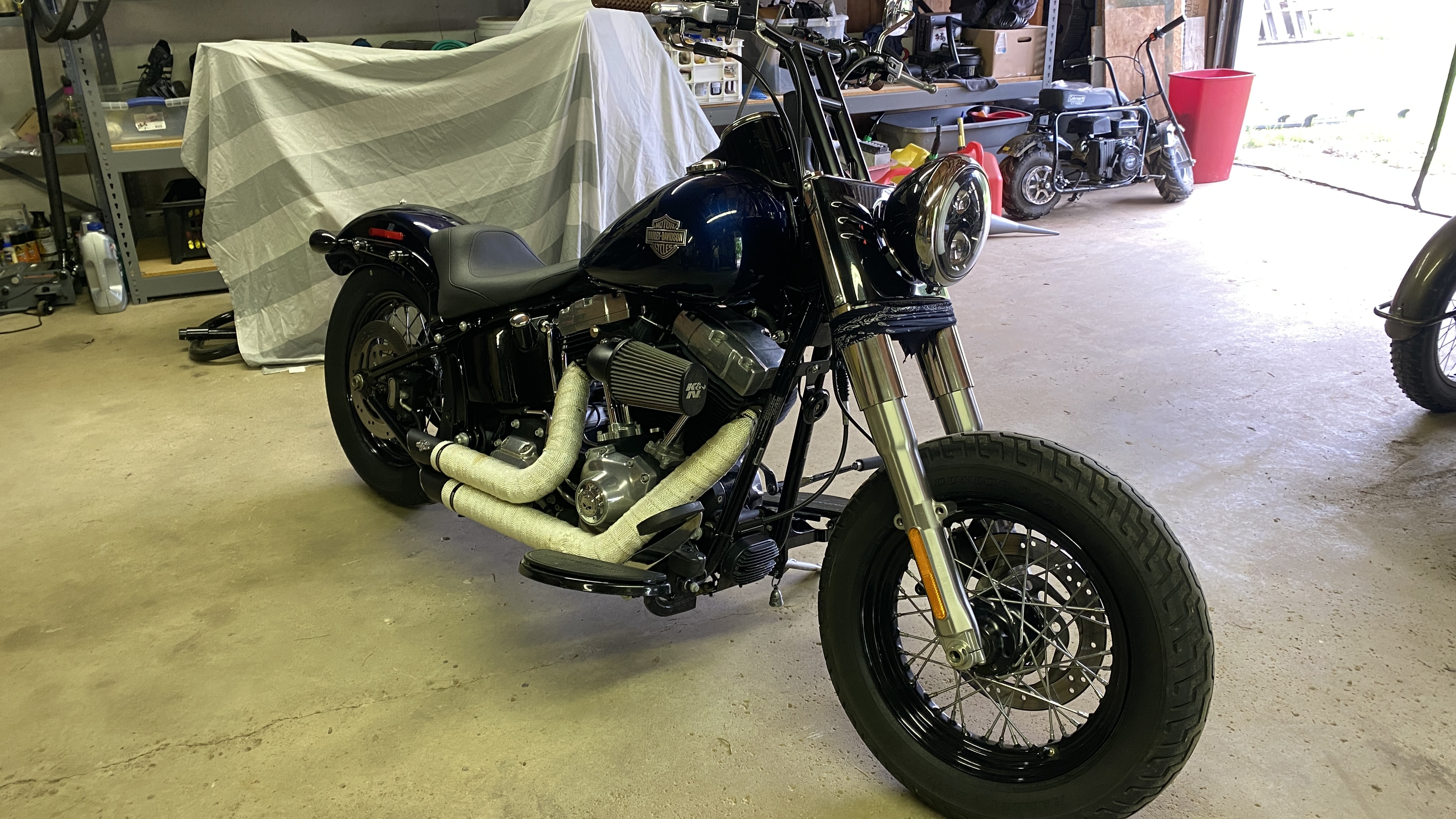 2 Inch Tank Lift Kit Harley-Davidson Motorcycle Softail Models DK Custom