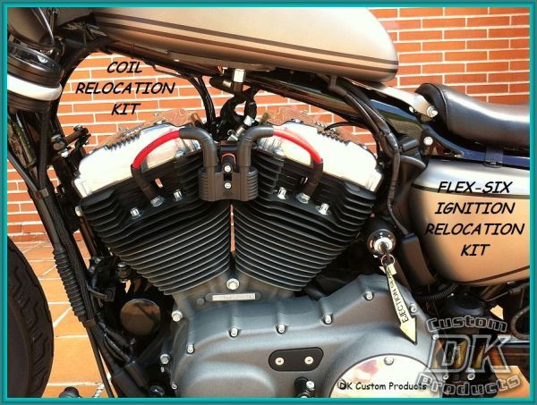 07-UP Relocation Kits - Sportster Model Relocation Kits - Coil & Key ...