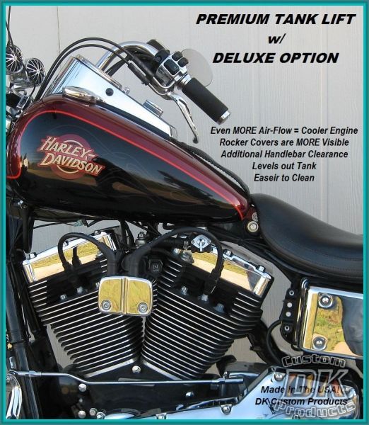Deluxe Tank Lift Kit Option - Gas Tank Lift Kits - BEST SELLERS