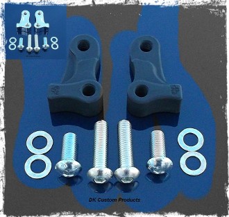 DK Custom Dyna 1" Lowering Kit 00-02 for Harley-Davidson