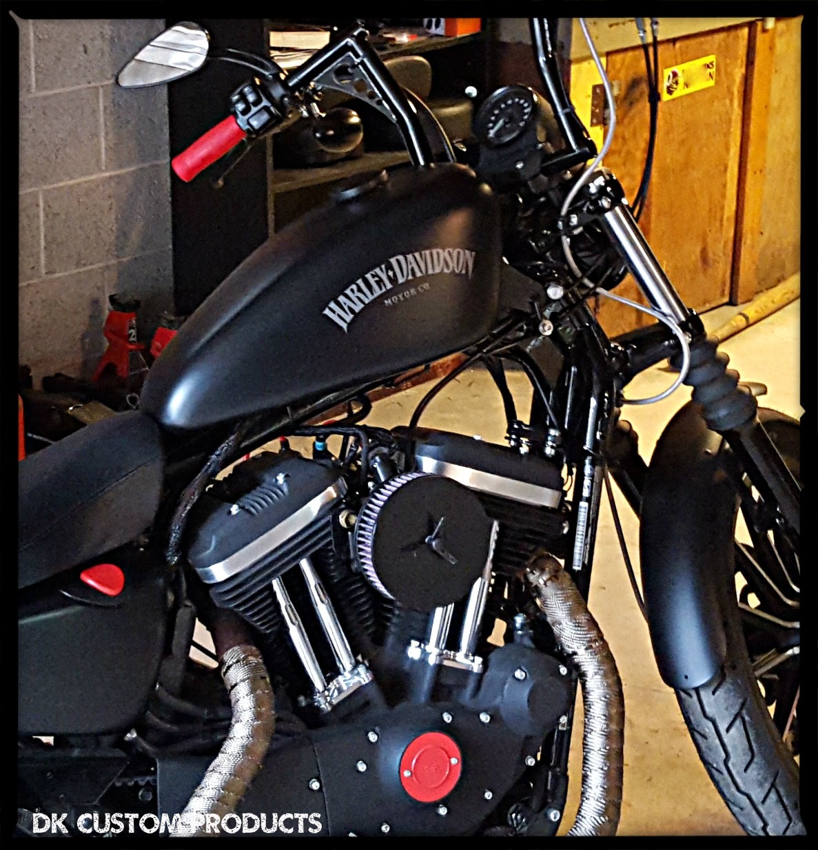Harley Sportster HiFlow 587 Air cleaner DK Custom Nightster Iron 48 ...