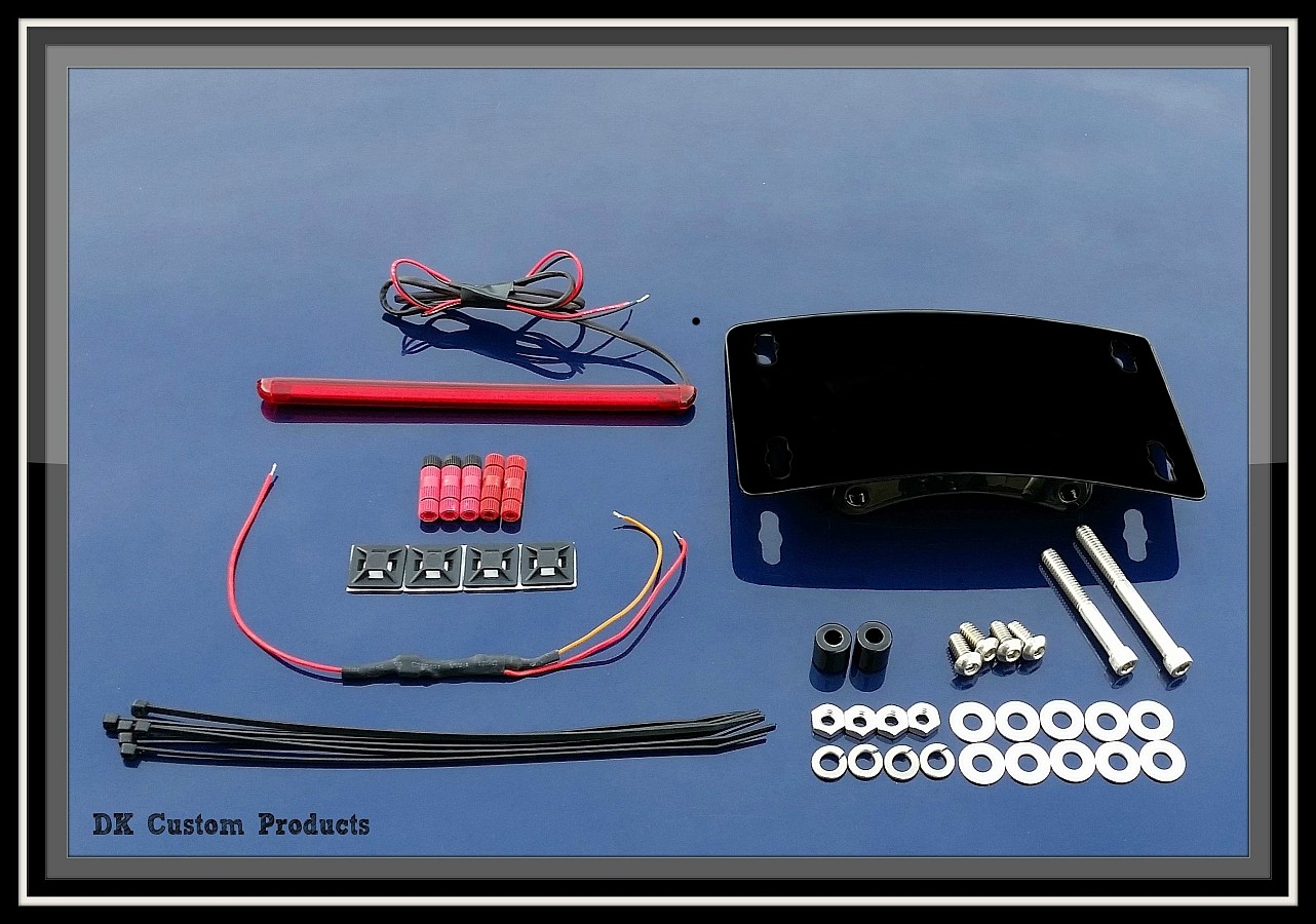 ***DK CUSTOM - M8 Softail License Plate Relocation Kit*** | Trike Talk