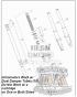 DK Custom Improved Front Suspension w/ Intiminator Fork Valves For Harley