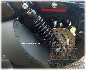 DK Custom Twin Adjustable - Performance Rear Shocks For Harley-Davidson