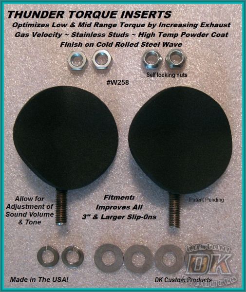 Thunder Torque Inserts Increase Torque & give Flexibility in sound volume