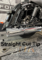 TAB Performance 50 Cal - Slip-On Mufflers - HD Touring - Chrome 1995 - UP