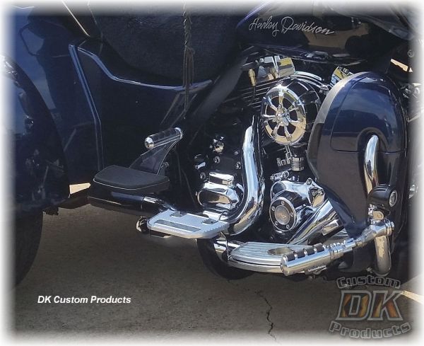 DK Custom Trike Mid-Step For Easy Mount & Dismount Harley & More Conversion