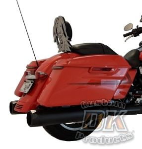 TAB Performance 4.5" H-D Touring Black Tip Compatible Slip-on Exhaust