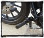Forward Control Extensions for Sportsters - Black or Chrome Harley DK ...