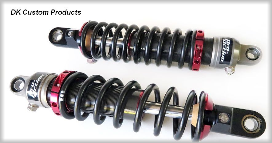 DK Custom Pro-Action Street Series Shocks For Your Harley-Davidson